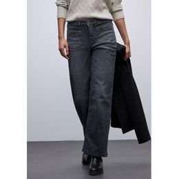 Street One Jeans - Comfort fit - in Anthrazit - 42% | Gr&ouml;&szlig;e W28/L30 | Damenjeans