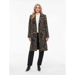 Vila &Uuml;bergangsmantel in Beige/ Schwarz - 66% | Gr&ouml;&szlig;e 40 | Damenjacken