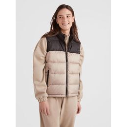 O`Neill O'Neill Steppweste "O'Riginals" in Beige/ Schwarz - 74% | Gr&ouml;&szlig;e M | Damenjacken