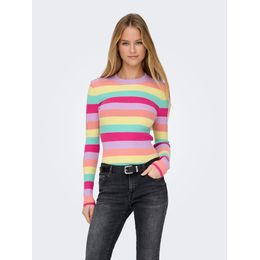 Only Pullover "Louisa" in Bunt - 48% | Gr&ouml;&szlig;e L | Damen-pullover-cardigans