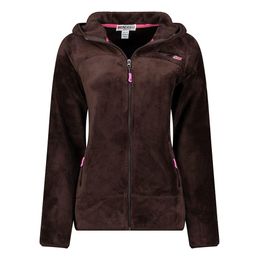 Geographical Norway Fleecejacke "Upalood" in Braun - 73% | Gr&ouml;&szlig;e XL | Damenjacken