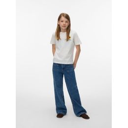 Vero Moda Girl Shirt "Ulla" in Creme - 23% | Gr&ouml;&szlig;e 122/128 | Kinder-oberteile