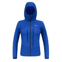 Salewa Softshell "Ortles" in Blau - 76% | Gr&ouml;&szlig;e 40 | Damen-outdoorjacken