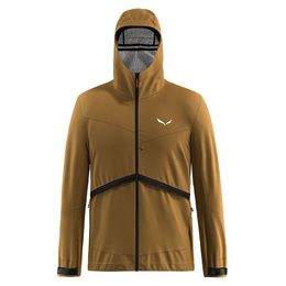Salewa Hybridjacke "Puez Powertex" in Khaki - 62% | Gr&ouml;&szlig;e XL | Herren-outdoorjacken