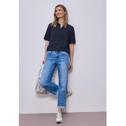 Street One Bluse in Dunkelblau - 28% | Gr&ouml;&szlig;e 40 | Damen-blusen