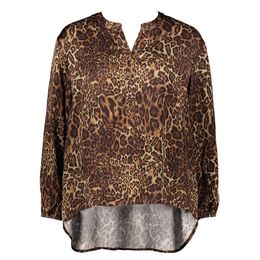 miss goodlife Bluse "Leo" in Hellbraun - 90% | Gr&ouml;&szlig;e S | Damen-blusen