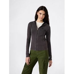 Champion Sweatjacke in Anthrazit - 40% | Gr&ouml;&szlig;e M | Damen-sweatshirts-jacken
