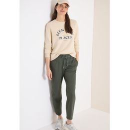 Cecil Hose in Khaki - 48% | Gr&ouml;&szlig;e S/L28 | Damenhosen