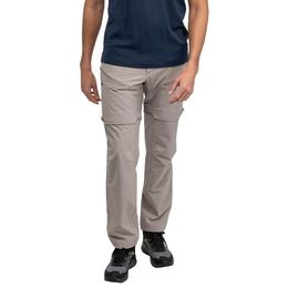 Bergans Zipp-Off-Softshellhose - Regular fit - in Taupe - 58% | Gr&ouml;&szlig;e 52 | Herren-outdoorhosen