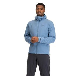 Bergans Funktionsjacke "Holo" in Blau - 61% | Gr&ouml;&szlig;e S | Herren-outdoorjacken
