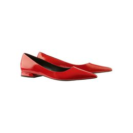 H&ouml;gl H&ouml;gl Leder-Ballerinas in Rot - 60% | Gr&ouml;&szlig;e 38 | Damen-ballerinas