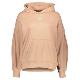 Puma Hoodie "C- PMA CLSCS" in Beige - 67% | Gr&ouml;&szlig;e S | Damen-sweatshirts-jacken