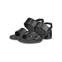Ecco Leder-Sandaletten "Sculpted" in Schwarz - 68% | Gr&ouml;&szlig;e 37 | Damen-sandalen