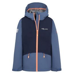 Trollkids Funktionsjacke "Gjende" in Blau/ Dunkelblau - 56% | Gr&ouml;&szlig;e 104 | Kinder-outdoor-jacken