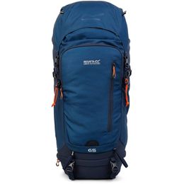 Regatta Wanderrucksack "Highton V2" in Blau - 65 l - 60% | Damen-outdoor-ausruestung
