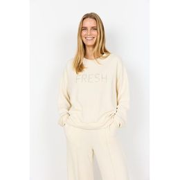 soyaconcept Sweasthirt "Banu" in Creme - 57% | Gr&ouml;&szlig;e XL | Damen-sweatshirts-jacken