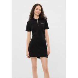 Bench Polokleid "Durla" in Schwarz - 67% | Gr&ouml;&szlig;e 36 | Damen-kleider