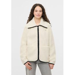 Bench Fleecejacke "Riah" in Creme - 69% | Gr&ouml;&szlig;e 40 | Damenjacken