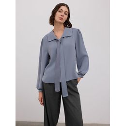 BGN Bluse in Anthrazit - 84% | Gr&ouml;&szlig;e 38 | Damen-blusen