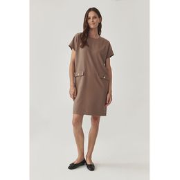TATUUM Kleid "Menirko" in Taupe - 63% | Gr&ouml;&szlig;e 44 | Damen-kleider