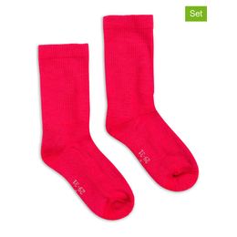 Bergans 3er-Set: Socken in Fuchsia - 53% | Gr&ouml;&szlig;e 32-35 | Kinder-socken-strumpfhosen