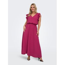 Only Carmakoma Kleid in Pink - 34% | Gr&ouml;&szlig;e 52 | Damen-kleider