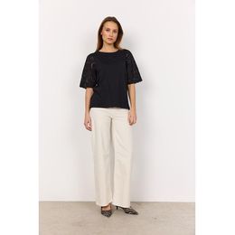 soyaconcept Bluse "Loraine" in Schwarz - 62% | Gr&ouml;&szlig;e XS | Damen-blusen