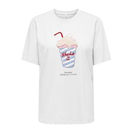 Only Shirt in Wei&szlig; - 52% | Gr&ouml;&szlig;e XS | Damen-tops