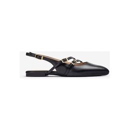 Unisa Leder-Ballerinas in Schwarz - 55% | Gr&ouml;&szlig;e 37 | Damen-ballerinas