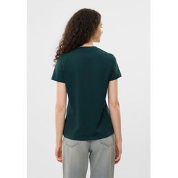 Bench Shirt "Leora" in Dunkelgr&uuml;n - 53% | Gr&ouml;&szlig;e 38 | Damen-tops