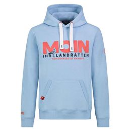 Eight2Nine Hoodie in Hellblau - 22% | Gr&ouml;&szlig;e L | Herren-sweatshirts-jacken
