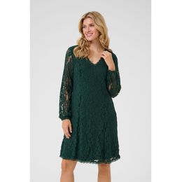 Kaffe Kleid in Gr&uuml;n - 62% | Gr&ouml;&szlig;e L | Damen-kleider