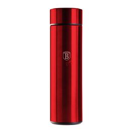 Berlinger Haus Isolierflasche "Metallic Line" in Rot - 450 ml - 8% | Damen-outdoor-ausruestung