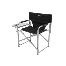Regatta Klappstuhl in Schwarz/ Silber - (B)61 x (H)78 x (T)42 cm - 40% | Damen-outdoor-ausruestung
