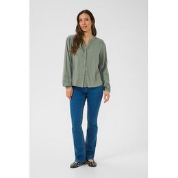 Cream Bluse in Gr&uuml;n - 68% | Gr&ouml;&szlig;e 36 | Damen-blusen