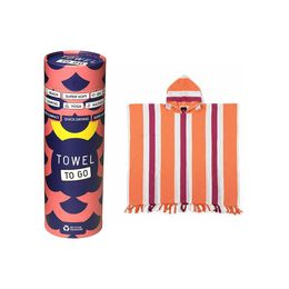 Towel to Go Poncho ''Coral Coast'' in Orange - (L)180 x (B)100 cm - 59% | Damenjacken