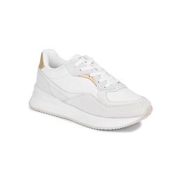 Tommy Hilfiger Shoes Leder-Sneakers in Wei&szlig; - 65% | Gr&ouml;&szlig;e 36 | Damen-sneakers