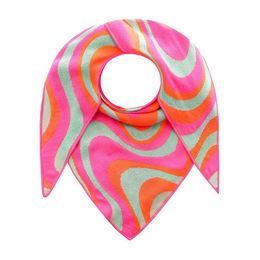 Zwillingsherz Dreieckstuch "Happy Waves" in Bunt - (L)200 x (B)130 cm - 35% | Damen-schals-tuecher