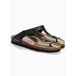 BACKSUN Zehentrenner "Singapore" in Schwarz - 63% | Gr&ouml;&szlig;e 36 | Damen-sandalen