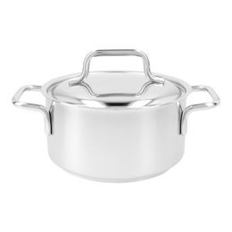 Demeyere Apollo 7 Bratentopf mit Deckel 16 cm, 18/10 Edelstahl