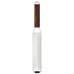 Microplane Reibe Master, Walnuss, Holz, Metall, Kunststoff, Nussbaum, 31x3.9x1.5 cm, Kochen, K&uuml;chenhelfer, K&uuml;chenreiben