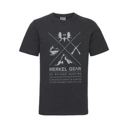 Merkel Gear Cross Hunting T-Shirt Anthrazit (Gr&ouml;&szlig;e: M)