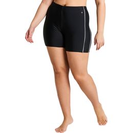 sheego Damen Badeshorts mit Shaping-Einsatz schwarz Gr&ouml;&szlig;e 52