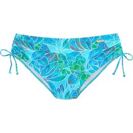 Sunseeker Damen Bikini-Hose t&uuml;rkis bedruckt Gr&ouml;&szlig;e 36