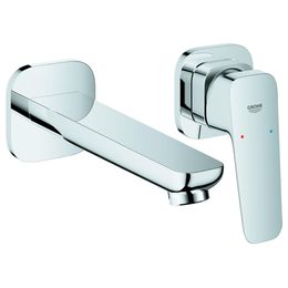 Grohe 2-Loch-Waschtisch-Wandbatterie Cubeo 101788, FMS f&uuml;r 23200003 Ausl. 183mm chrom, 1017880000 1017880000