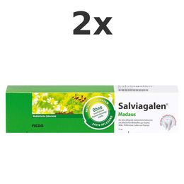 2x Salviagalen med.Zahncreme Madaus 75 ml