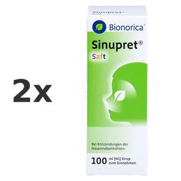2x Sinupret Saft 100 ml
