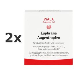 WALA 2x Euphrasia Augentropfen 5 ml