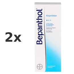 BAYER 2x Bepanthol K&ouml;rperlotion Spenderflasche 400 ml