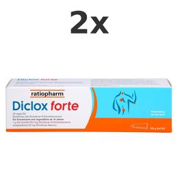 ratiopharm 2x Diclox forte 20 mg/g Gel 150 g